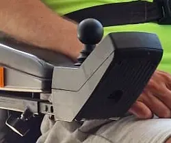 Water Under the Joystick of an Electric Wheelchair